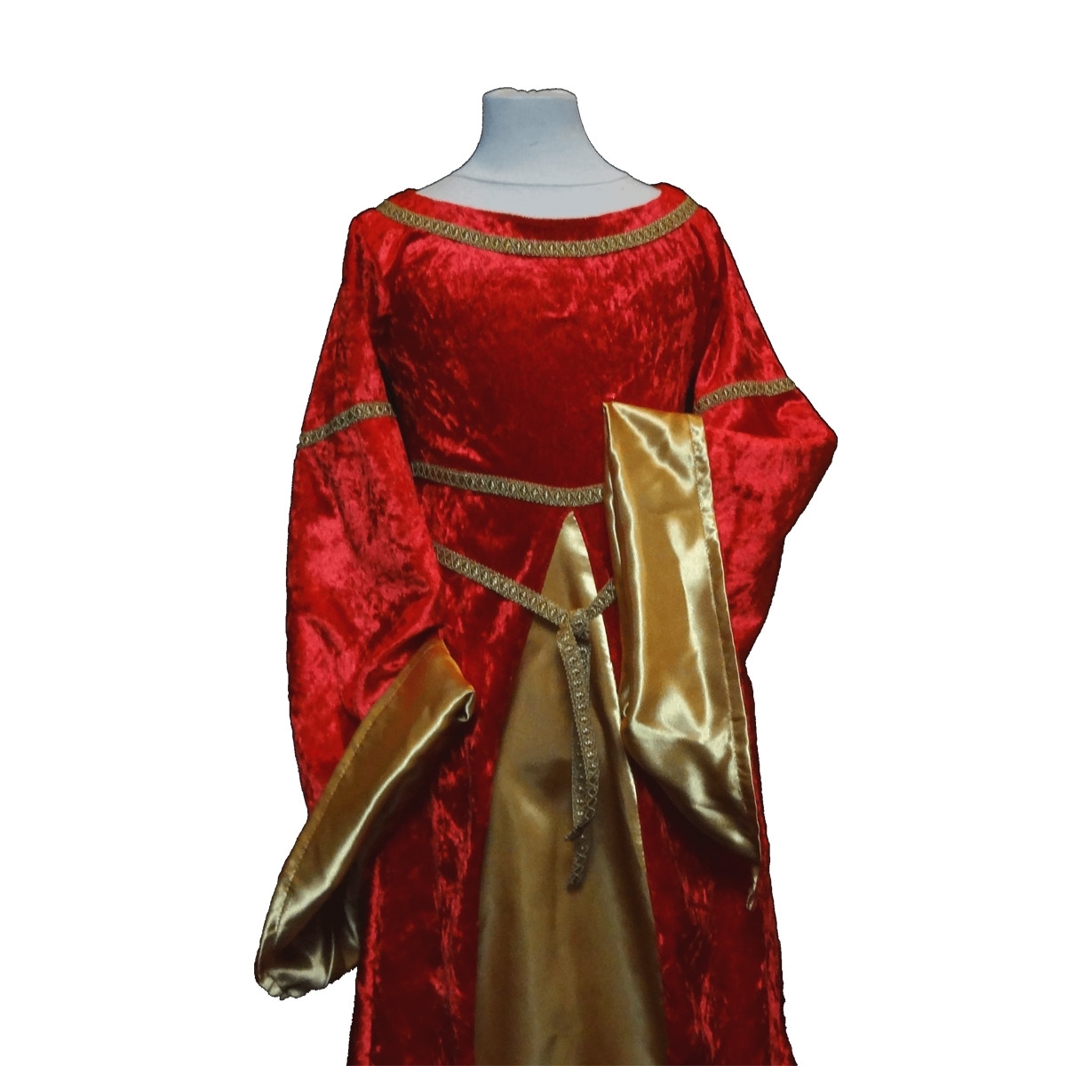 Robe de princesse rouge enfant Aliénor | La Fée aux Jouets